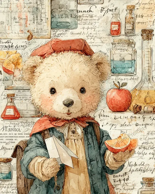 Back To School Junk Journal Pages For Kids Midjourney Prompt | PromptBase