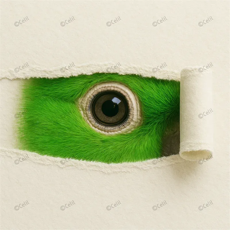 Animal Macro Tear Texture Posters ChatGPT Image Prompt | PromptBase