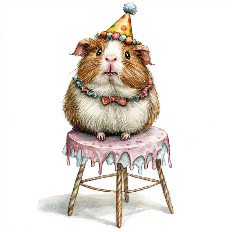 Watercolor Circus Animals Cliparts Midjourney Prompt | PromptBase