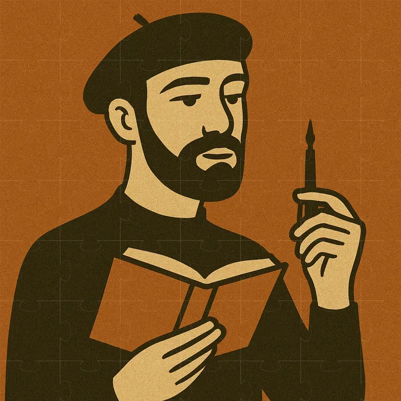 Retro Flat Book Cover Characters ChatGPT Image Prompt | PromptBase