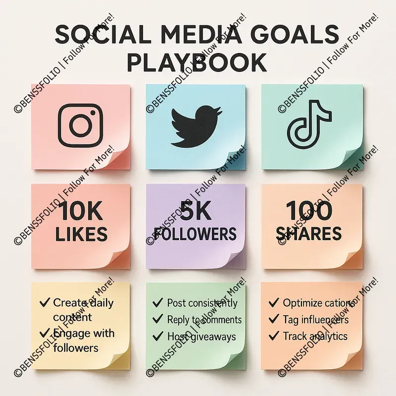 Sticky Note Icon Grid Designs ChatGPT Image Prompt | PromptBase