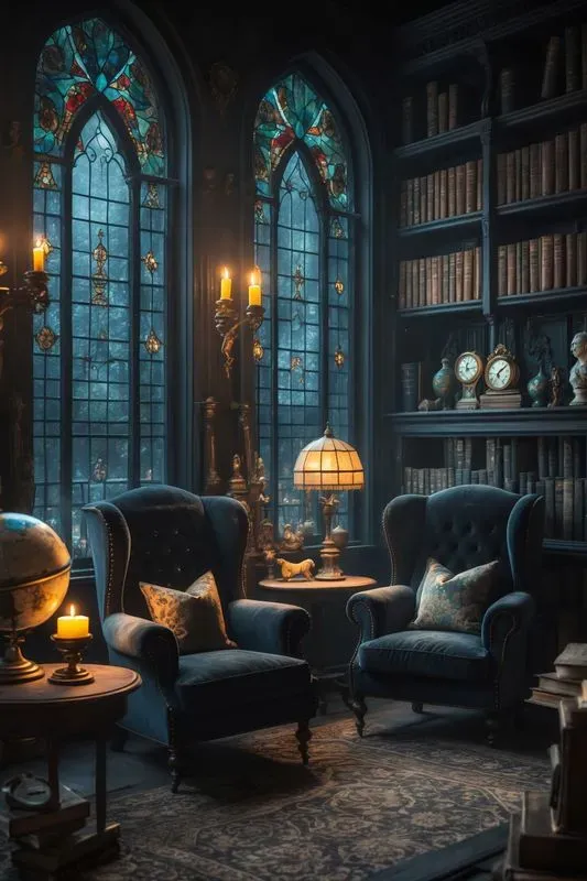 Vintage Reading Room Sets Leonardo Ai Prompt | PromptBase