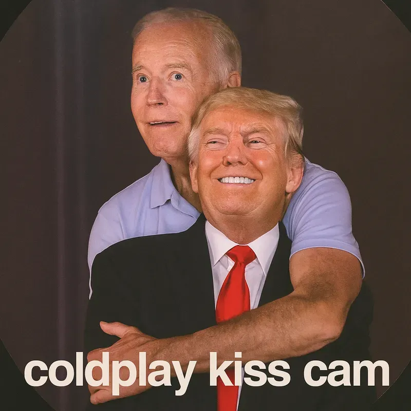 Coldplay Kiss Cam Meme Makers ChatGPT Image Prompt | PromptBase