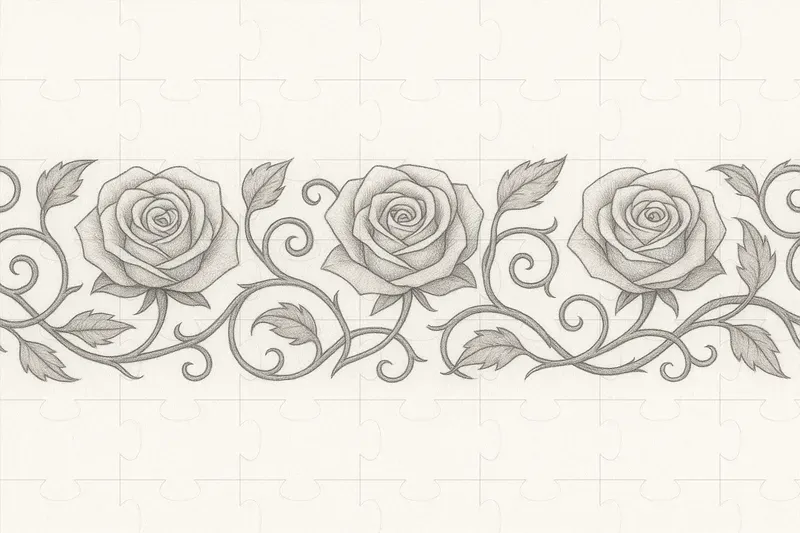 Floral Border Planner Elements ChatGPT Image Prompt | PromptBase