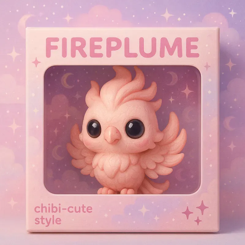 Chibi Mythical Creatures Toy Boxes ChatGPT Image Prompt | PromptBase