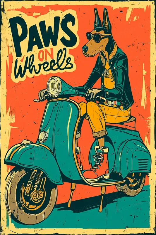 Advertising Posters 1950s Style Midjourney Prompt | PromptBase