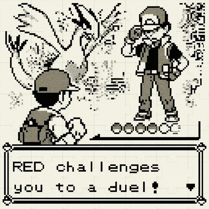 Pokemon 8bit Game Boy Style Battles ChatGPT Image Prompt | PromptBase