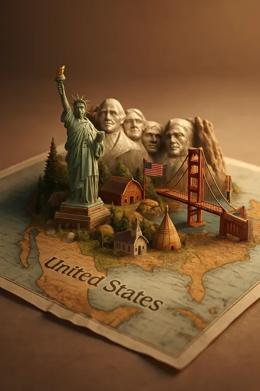 Popup Country Maps ChatGPT Image Prompt | PromptBase