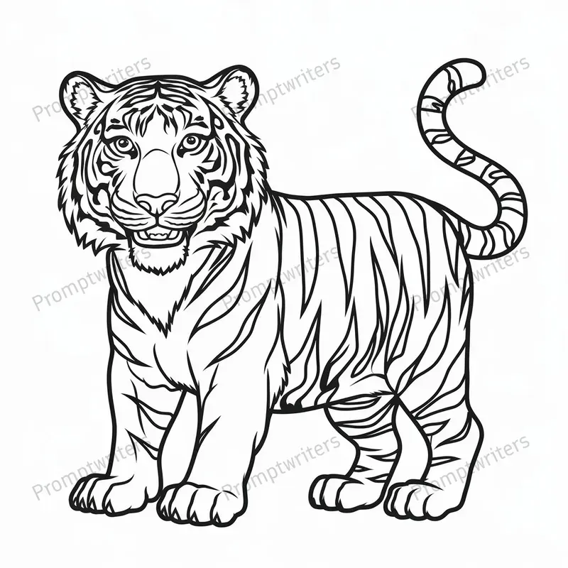 Custom Kids Coloring Pages Generators Ideogram Prompt | PromptBase