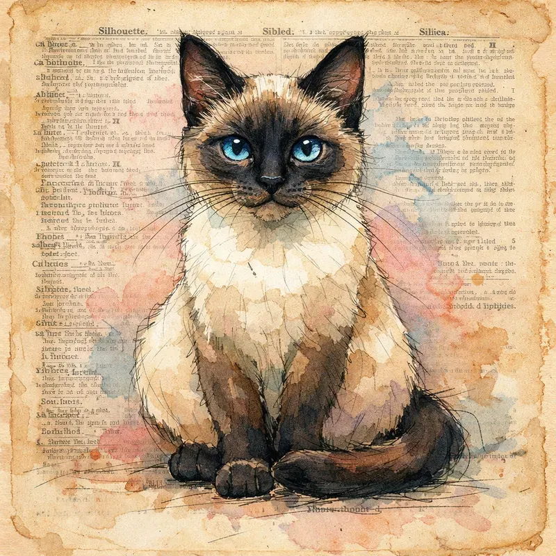 Vintage Dictionary Animal Art ChatGPT Image Prompt | PromptBase
