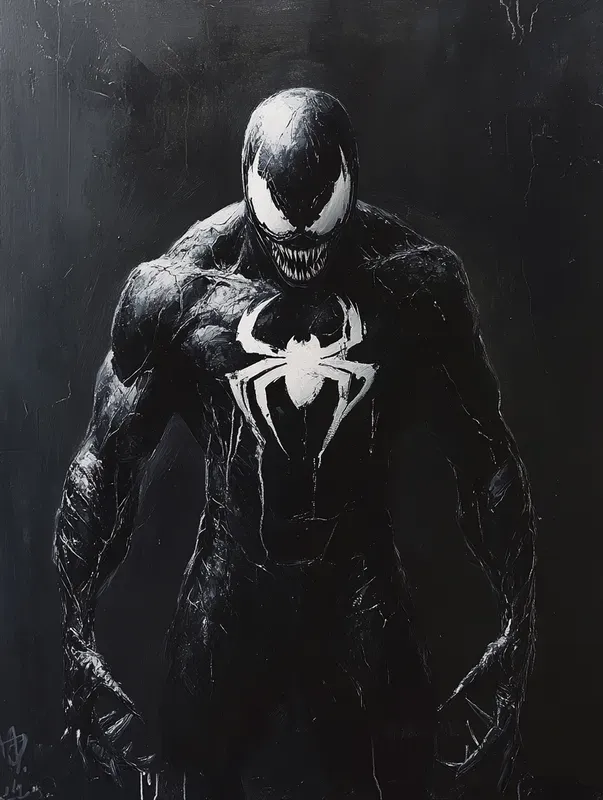 Realistic Superhero Poster Oil Paintings Midjourney Prompt | PromptBase