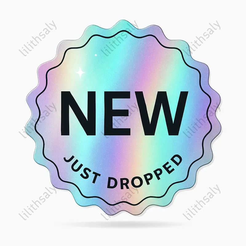 Holographic Sticker Labels With Text ChatGPT Image Prompt | PromptBase
