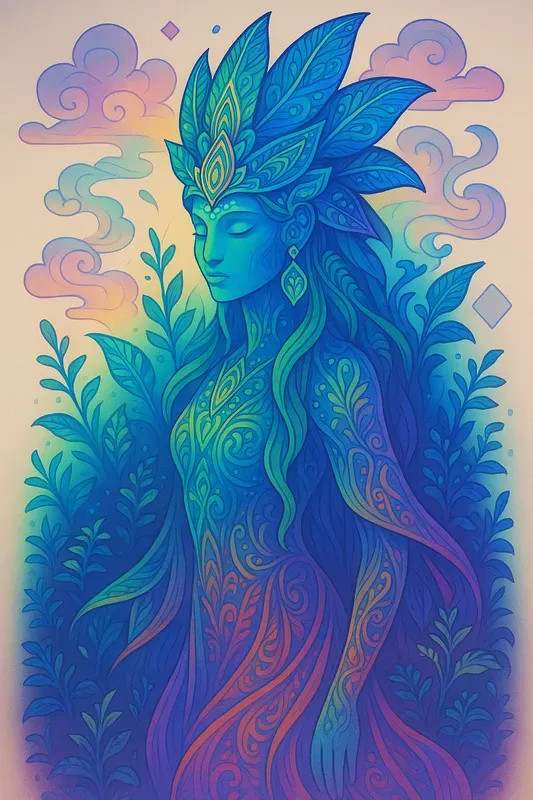 Surreal Gradient Art Portraits ChatGPT Image Prompt | PromptBase