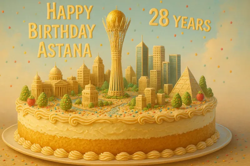 Capital City Birthday Cakes ChatGPT Image Prompt | PromptBase