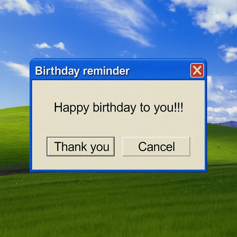 Windows Xp Pop Up Windows ChatGPT Image Prompt | PromptBase