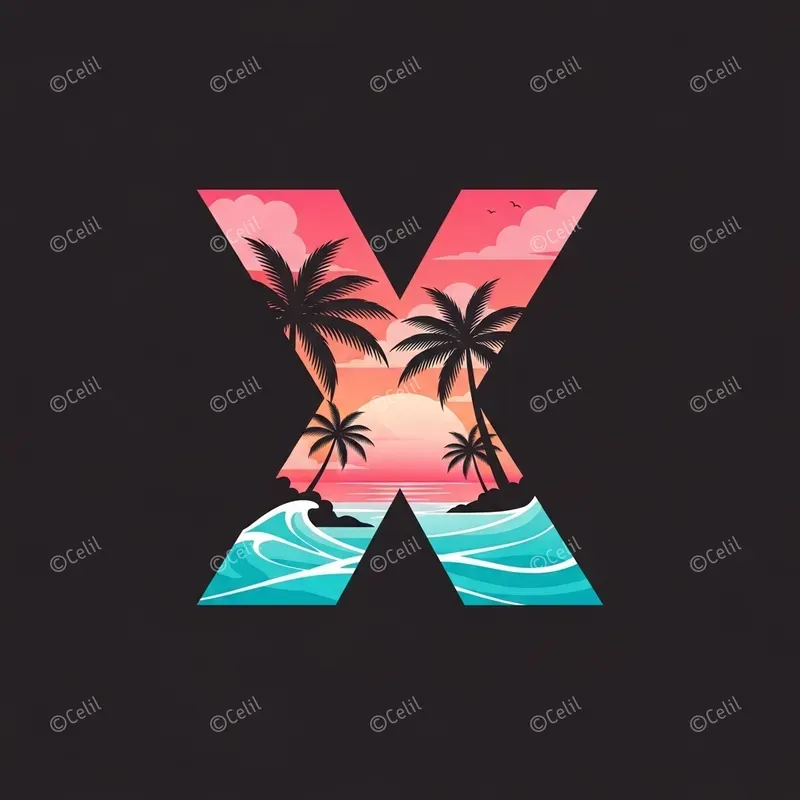 Letter Number Typo Posters Imagen Prompt | PromptBase