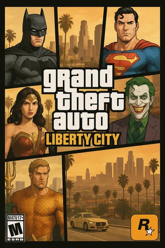 Gta Style Box Art ChatGPT Image Prompt | PromptBase