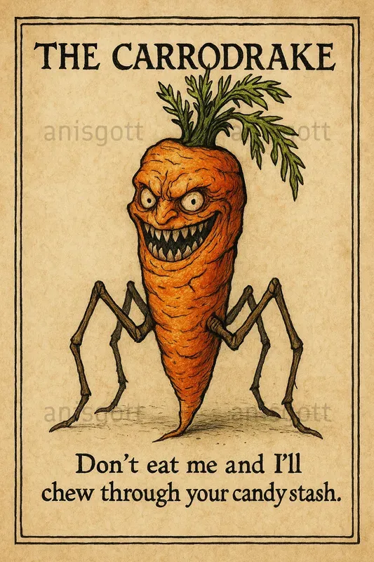 Harvest Horrors Wicked Bestiary Grimoires ChatGPT Image Prompt | PromptBase