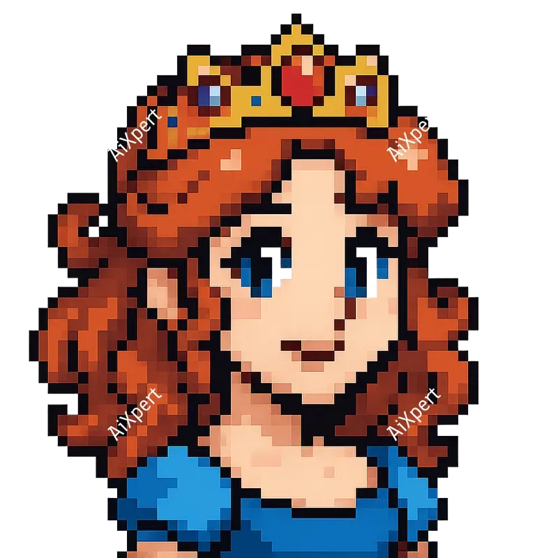 Pixel Art Portraits ChatGPT Image Prompt | PromptBase