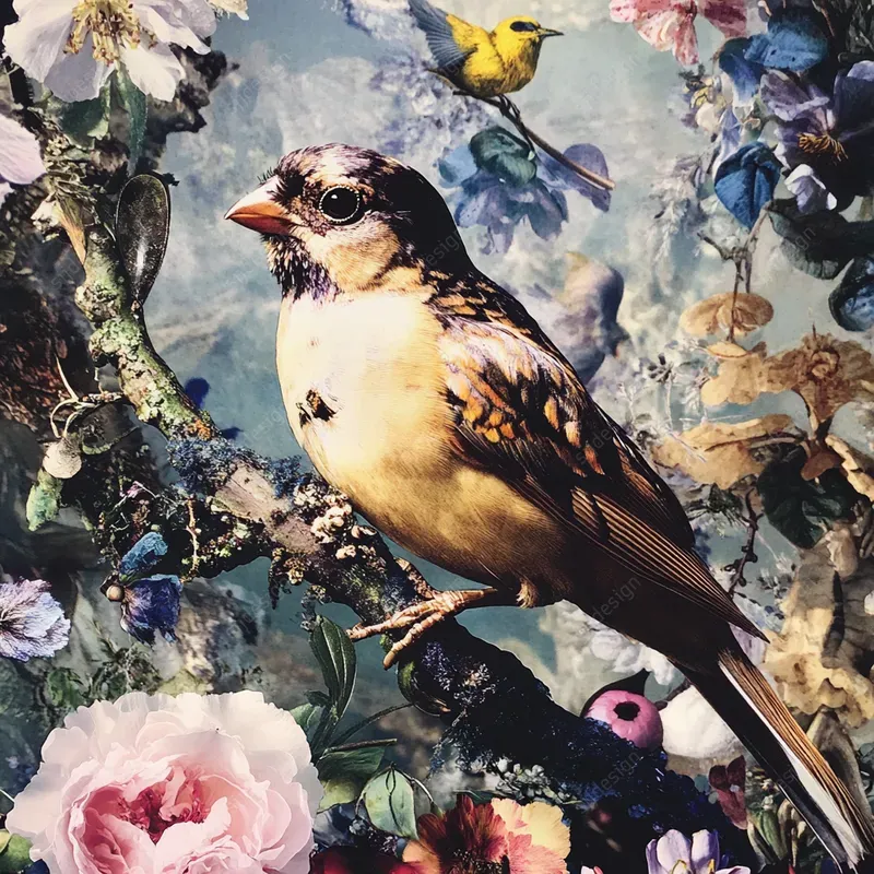Baroque Collage Art Maximalist Designs Midjourney Prompt | PromptBase