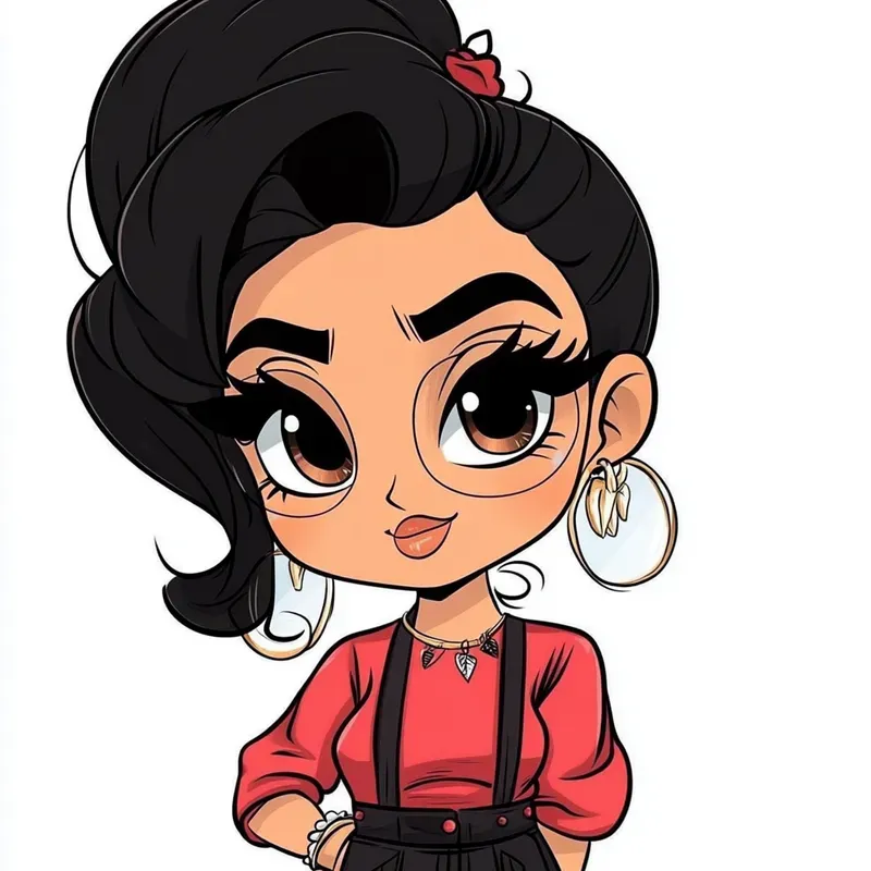 Empowered Women Cartoon Character Designs Midjourney Prompt | PromptBase