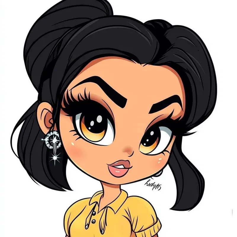 Empowered Women Cartoon Character Designs Midjourney Prompt | PromptBase