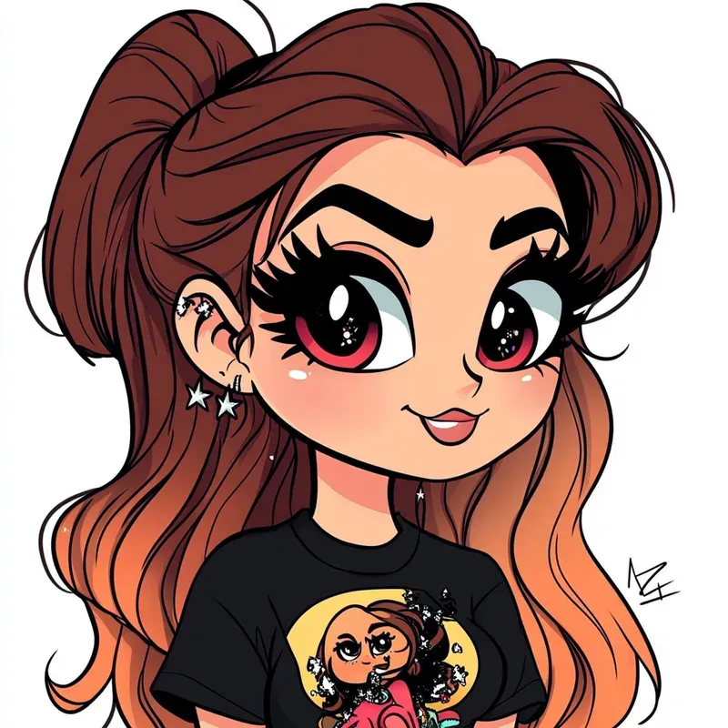 Empowered Women Cartoon Character Designs Midjourney Prompt | PromptBase