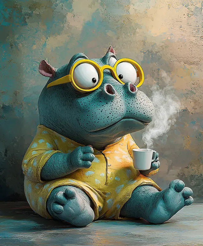 Whimsical 3D Animals In Relaxed Poses Midjourney Prompt | PromptBase