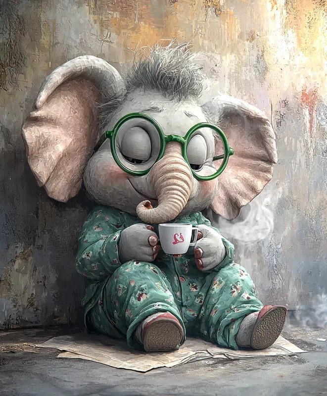 Whimsical 3D Animals In Relaxed Poses Midjourney Prompt | PromptBase