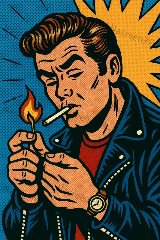 1950s Pop Art Comic Scene Generators ChatGPT Image Prompt | PromptBase