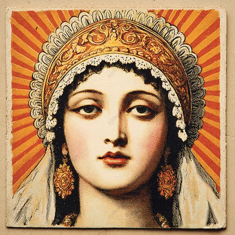 Baroque Vintage Iconography Style Midjourney Prompt | PromptBase