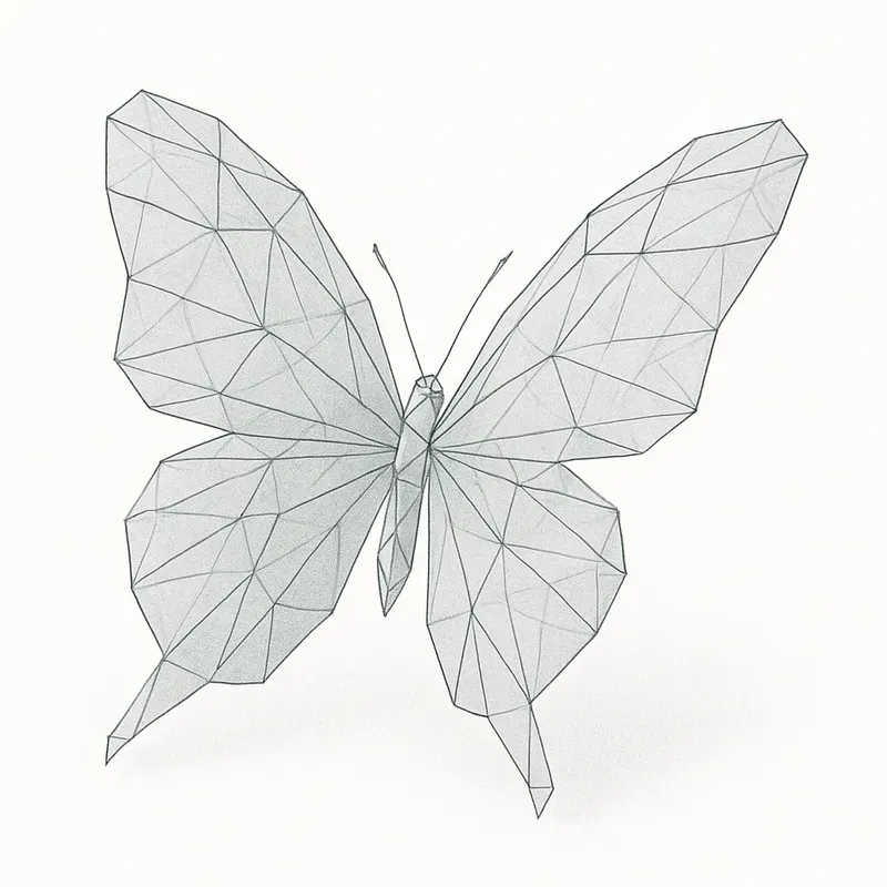 Polygon Seethrough Art Generators ChatGPT Image Prompt | PromptBase