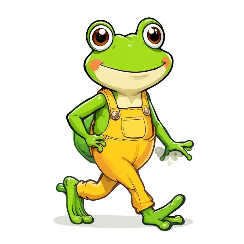 Whimsical Cartoon Walk Cycle Characters Leonardo Ai Prompt | PromptBase