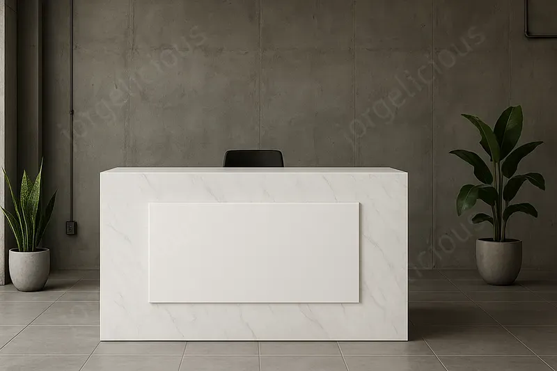 Reception Desk Logo Mockup Tools ChatGPT Image Prompt | PromptBase