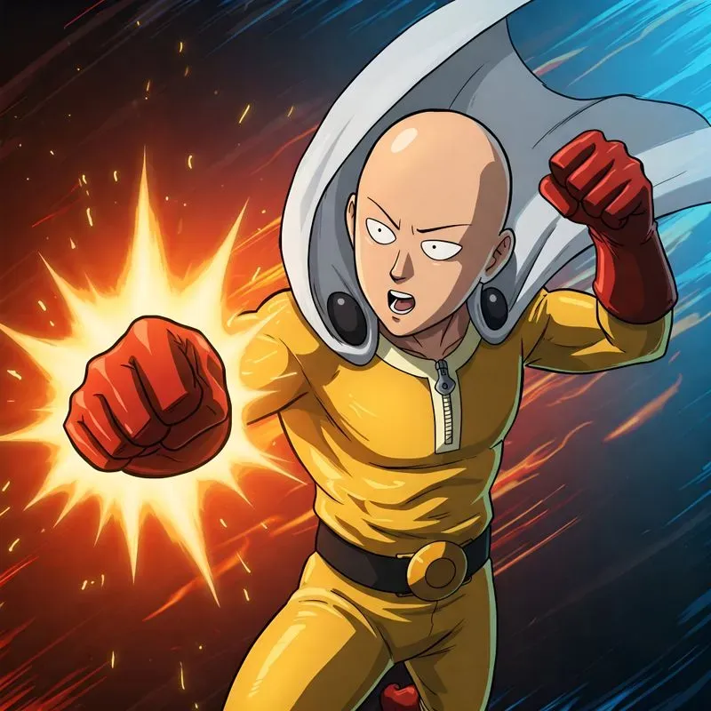 Anime Characters With Signature Moves Imagen Prompt | PromptBase