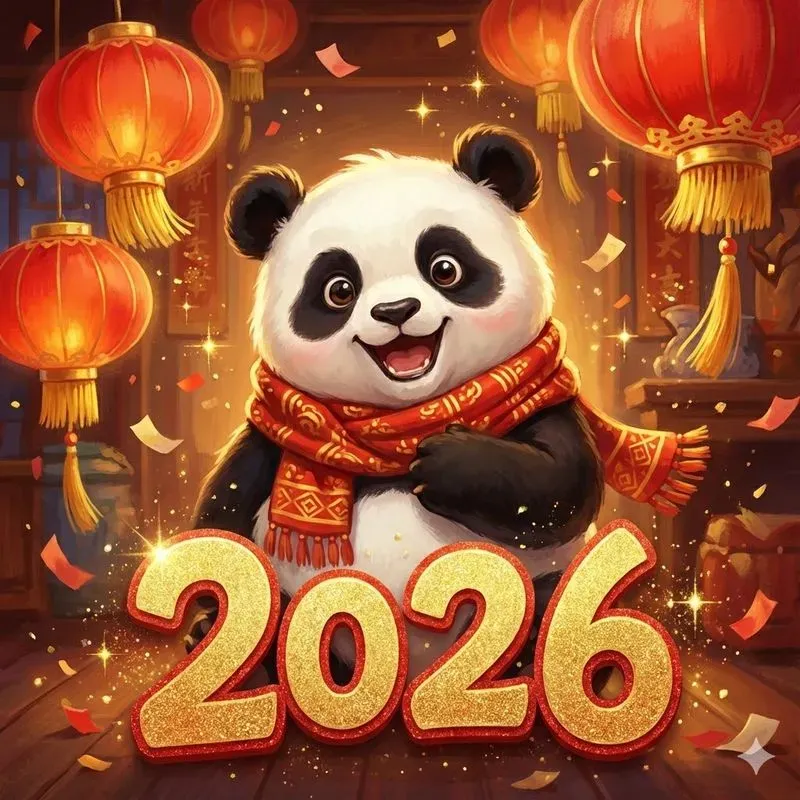 Happy New Year 2026 Celebrations Gemini Image Prompt | PromptBase