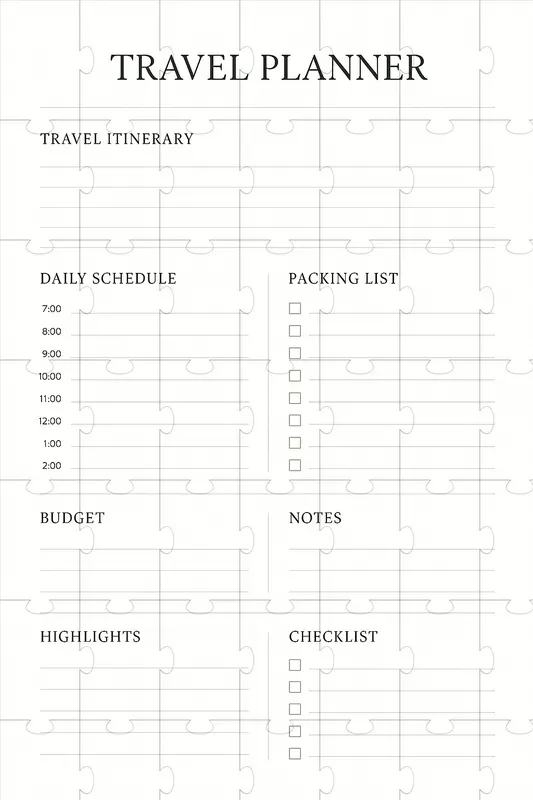 Create Professional Printable Planners ChatGPT Image Prompt | PromptBase