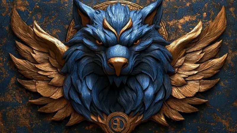 Elegant Paper crafted Crests Midjourney Prompt | PromptBase