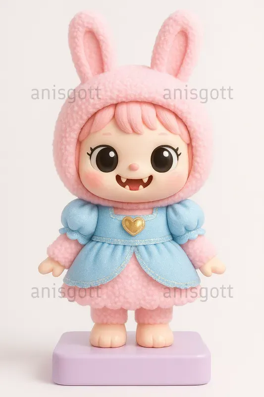 Kawaii Labubu Characters Icons ChatGPT Image Prompt | PromptBase