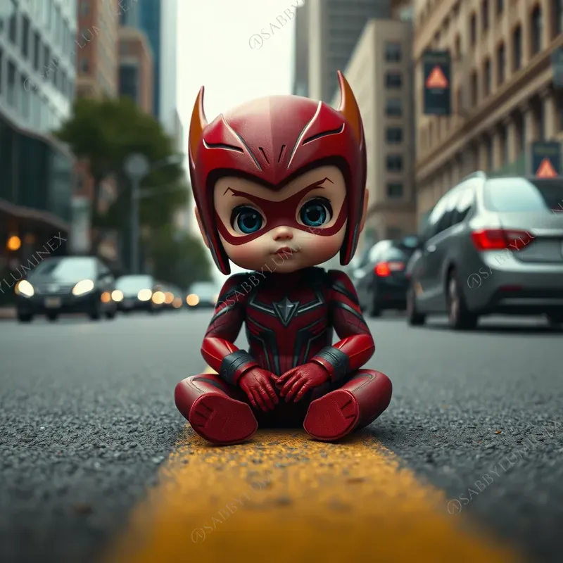 Tiny Cute Baby Superheroes FLUX Prompt | PromptBase