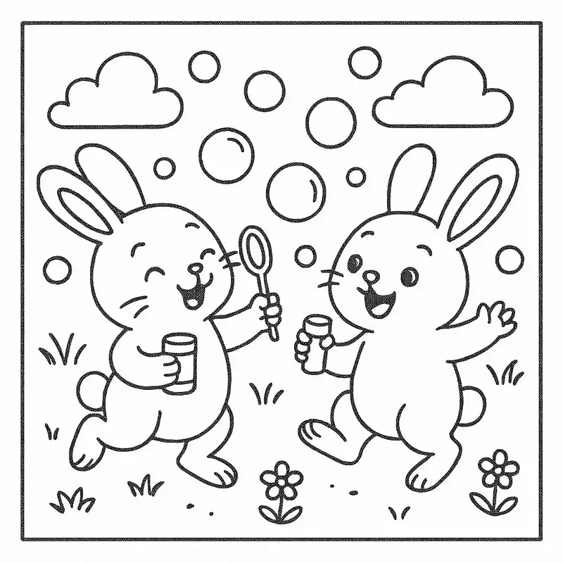 Kawaii Animal Coloring Page Prompts ChatGPT Image Prompt | PromptBase