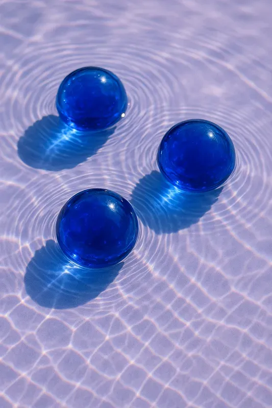 Floating Half Submerged 3 Object Shots ChatGPT Image Prompt | PromptBase