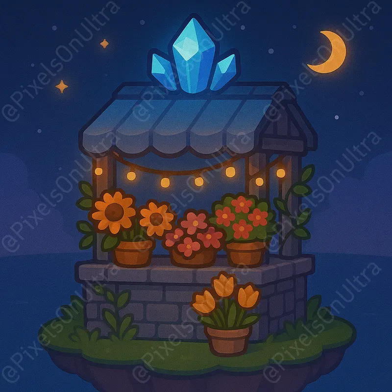 2D Game Assets Chibi Vendor Stalls ChatGPT Image Prompt | PromptBase
