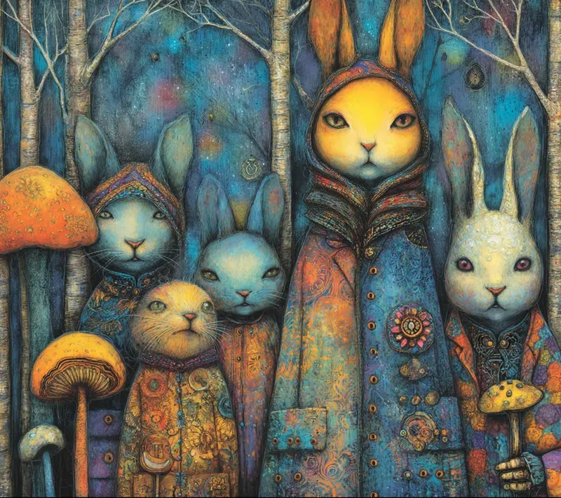 Whisper Roots Memory Art Midjourney Prompt | PromptBase