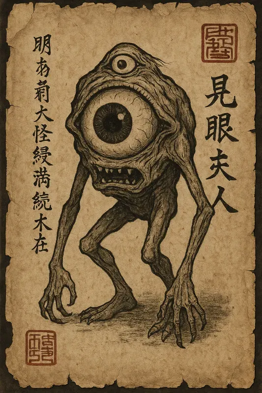 Cursed Yokai Catalog Page Generators ChatGPT Image Prompt | PromptBase
