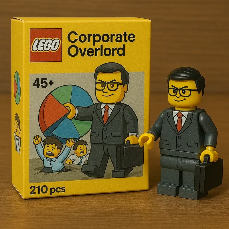 Satirical Lego Mockups ChatGPT Image Prompt | PromptBase