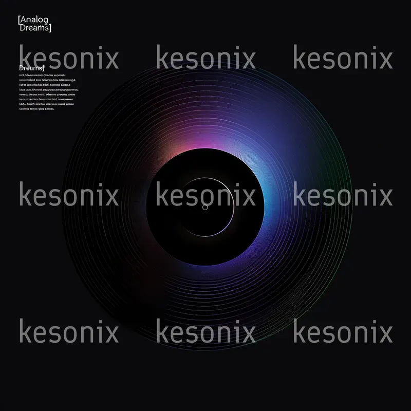 Retro Vinyl Spectrum Record Posters Midjourney Prompt | PromptBase