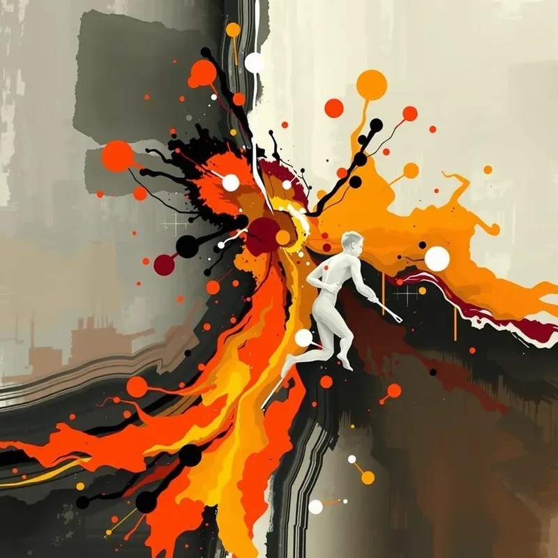Abstract Paradox Meanings In The Void DALL·E Prompt | PromptBase