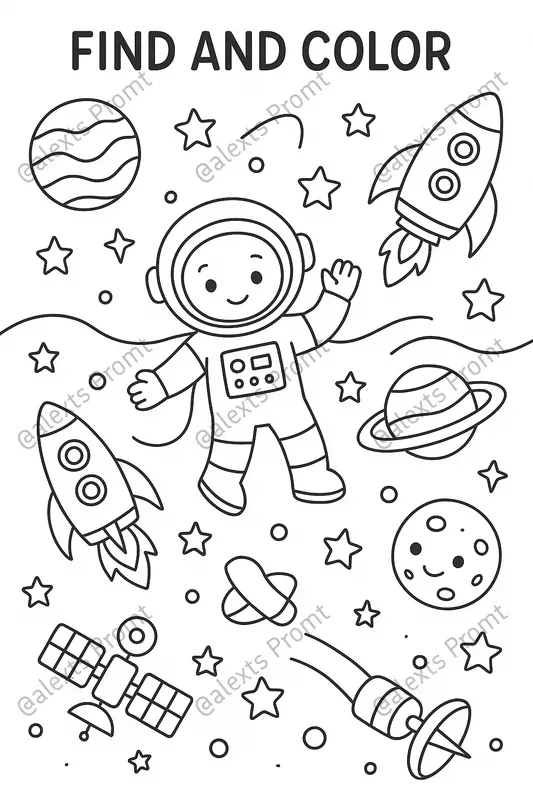 Find Color Detailed Kids Scenes ChatGPT Image Prompt | PromptBase