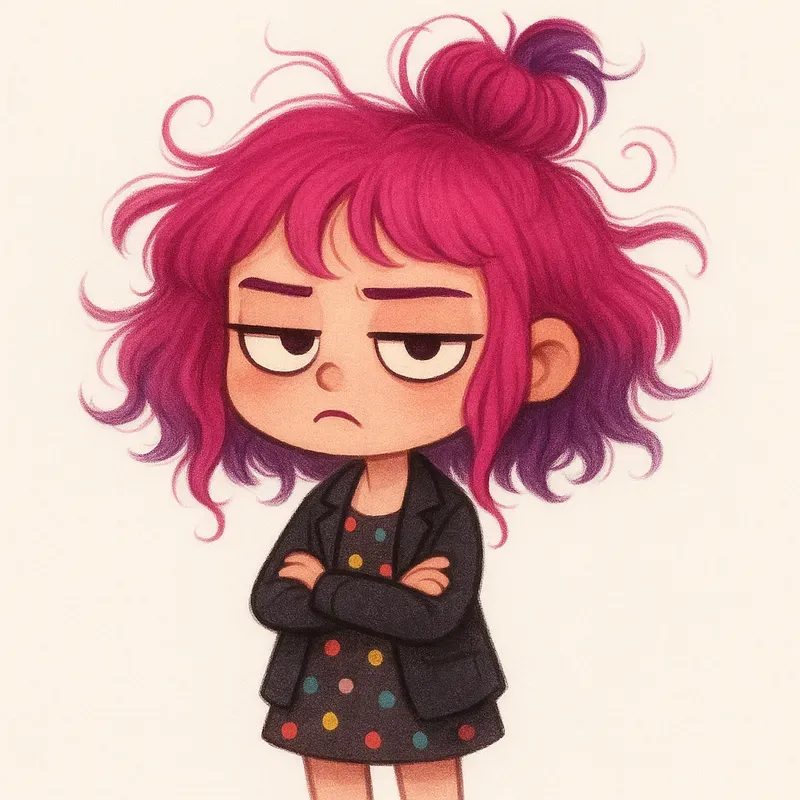 Whimsical Working Girl Cliparts ChatGPT Image Prompt | PromptBase